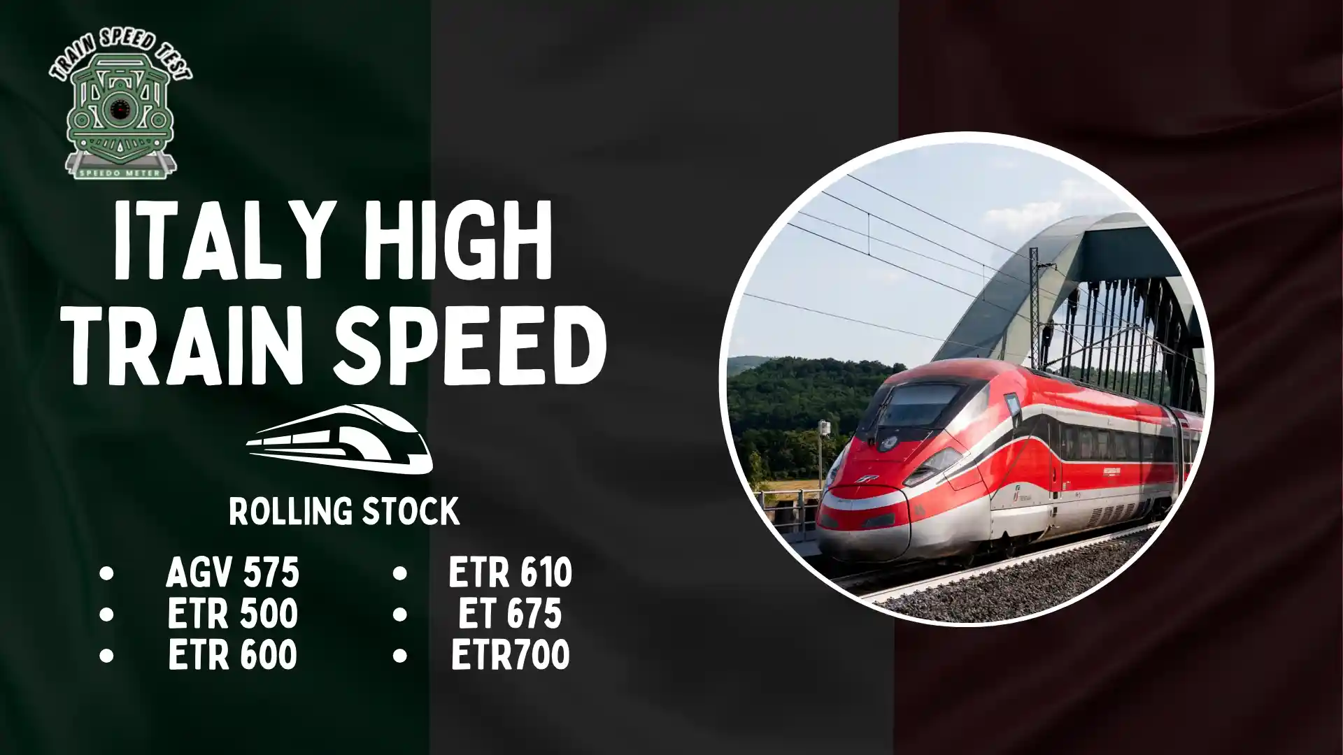 High Speed Rail Italy, Fast Bullet Trains, Routs & Map 2025